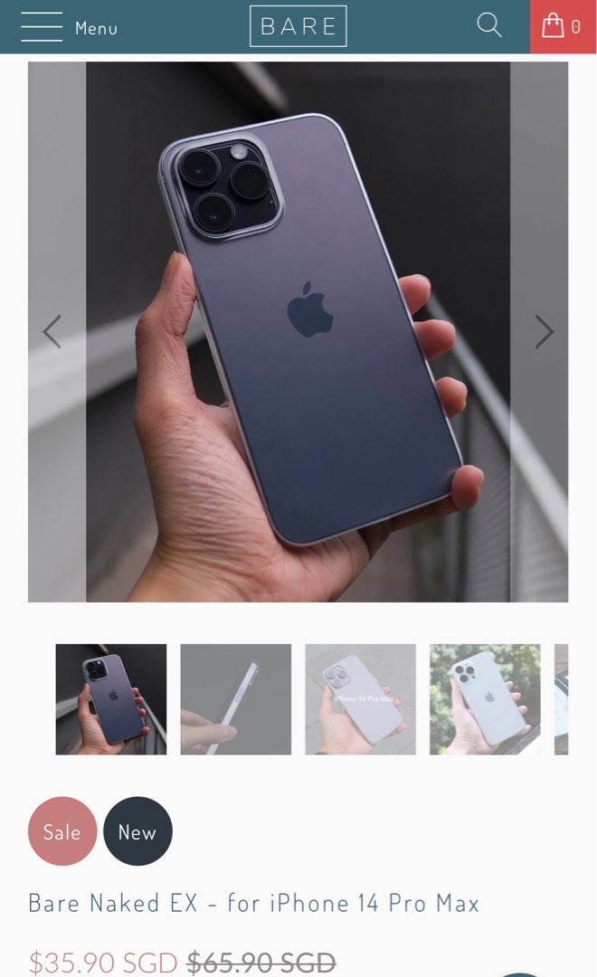 Bare cases | Bare Naked EX for iPhone 14 Pro Max, Mobile Phones ...