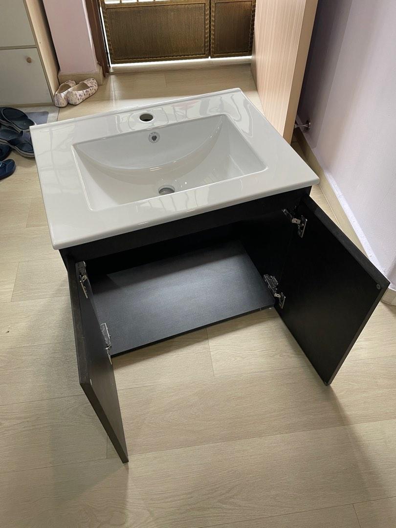 Basin cabinet PVC, Furniture & Home Living, Bathroom & Kitchen Fixtures ...