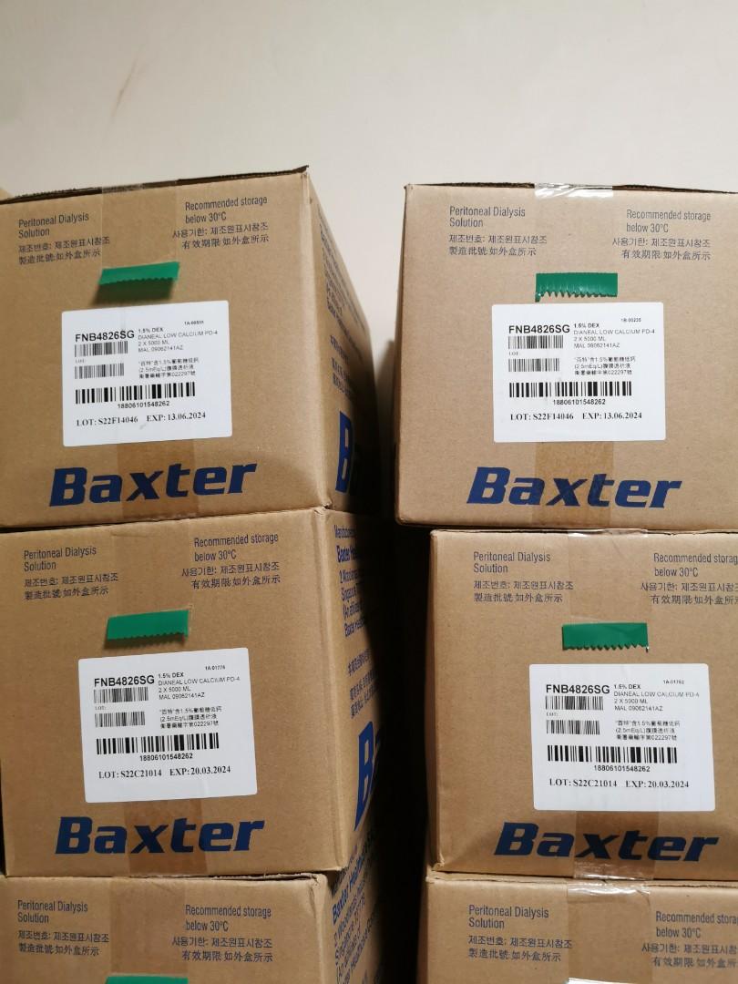 baxter dialysis, Health & Nutrition, Medical Supplies & Tools on Carousell