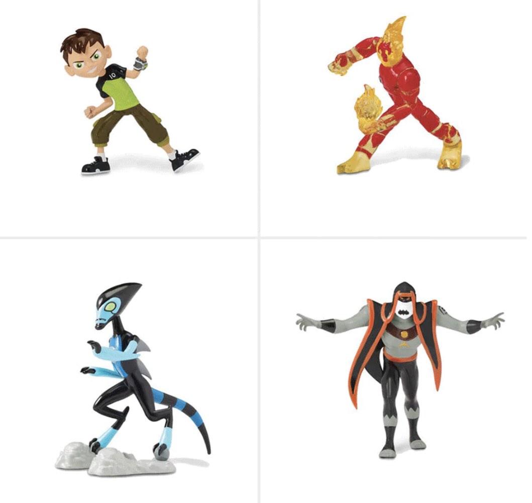 Ben 10 Mini Figures Collectible Blisters Pack, Hobbies & Toys, Toys ...