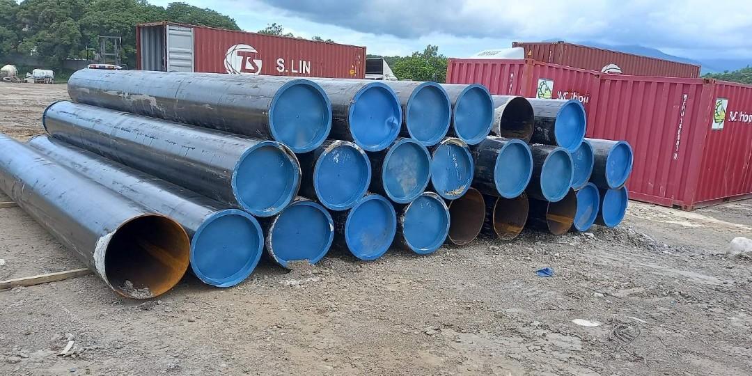 BI PIPE STEEL CASING 24"dia.*9mm THK*6M with Mill Certificate ...