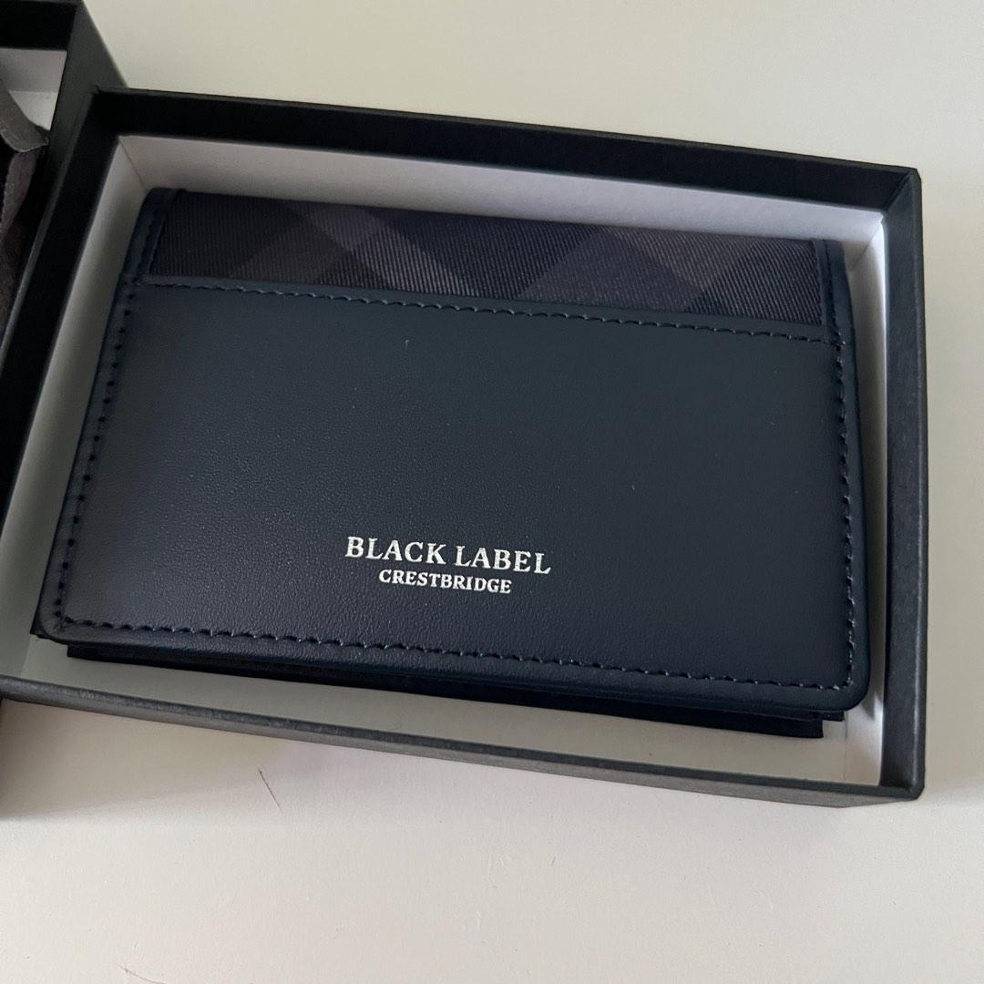 Brand New. 100% authentic. Black Label blue card case, Men's Fashion ...