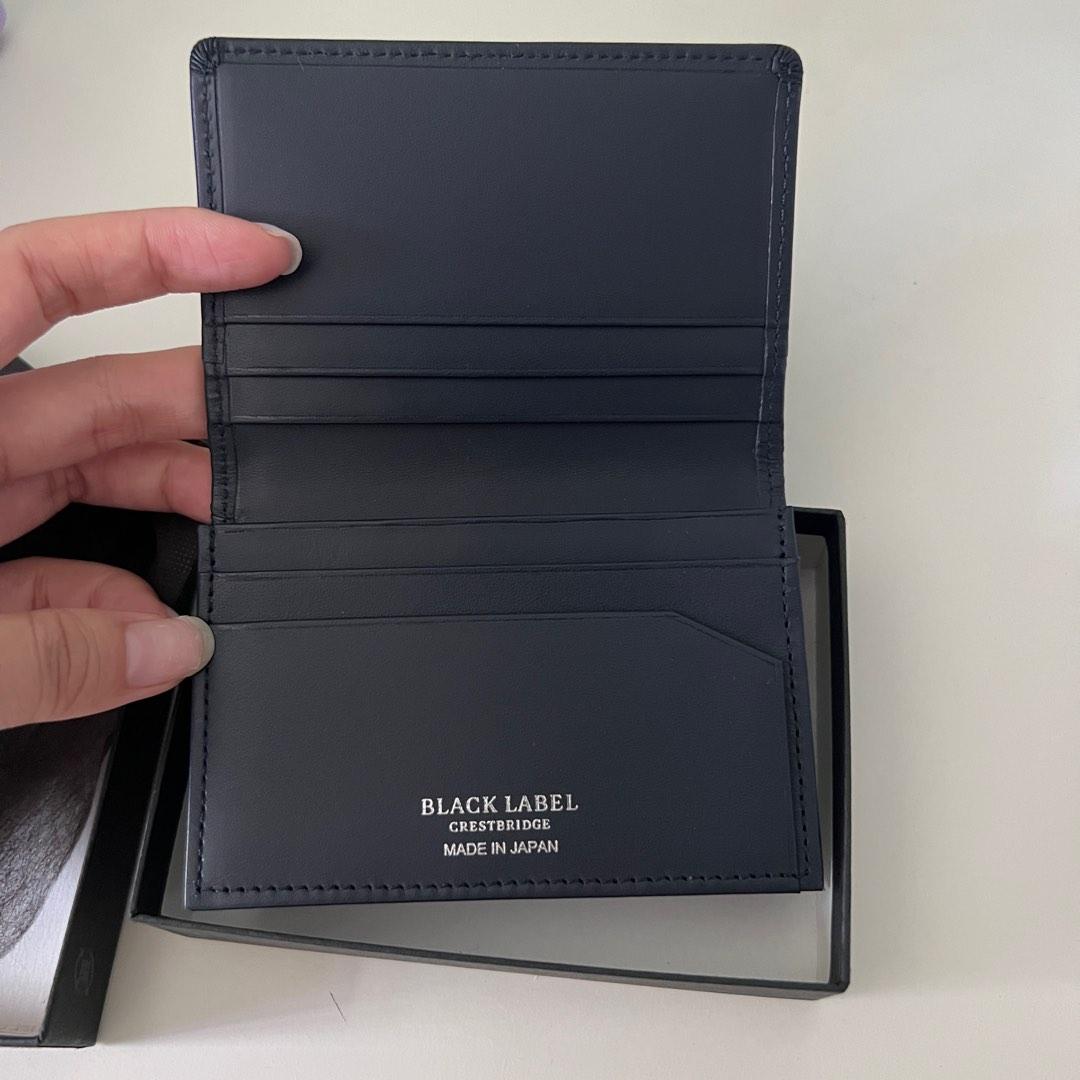 Brand New. 100% authentic. Black Label blue card case, Men's Fashion ...