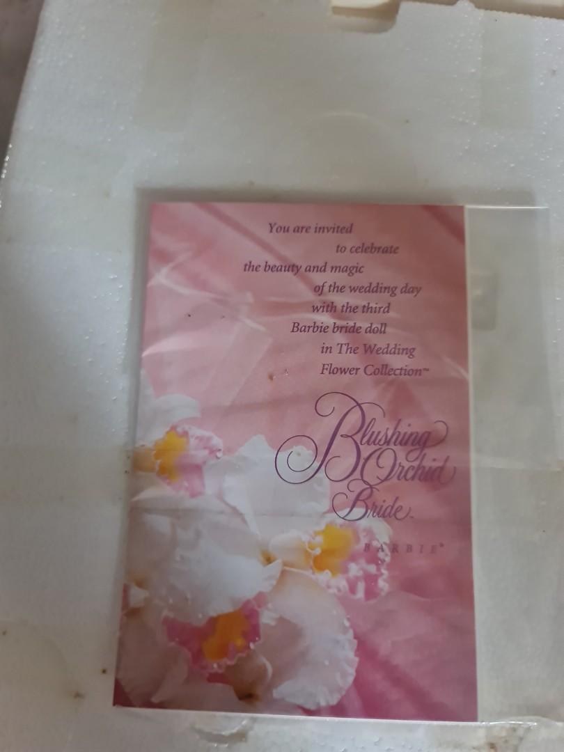 Blushing Orchid Bride Barbie Limited Edition Third in series, Hobbies ...