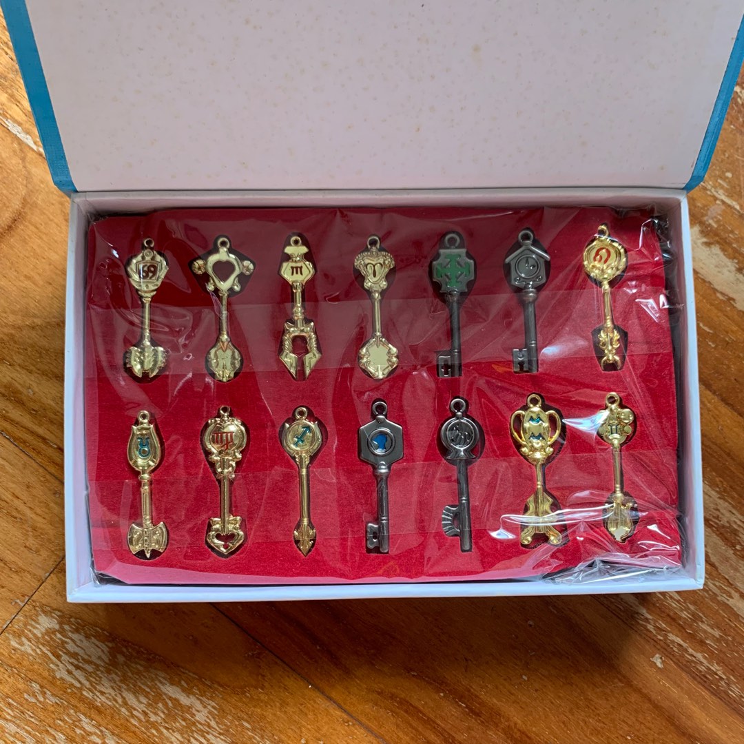 BNIB Fairy Tail Lucy’s Key Set, Hobbies & Toys, Memorabilia ...