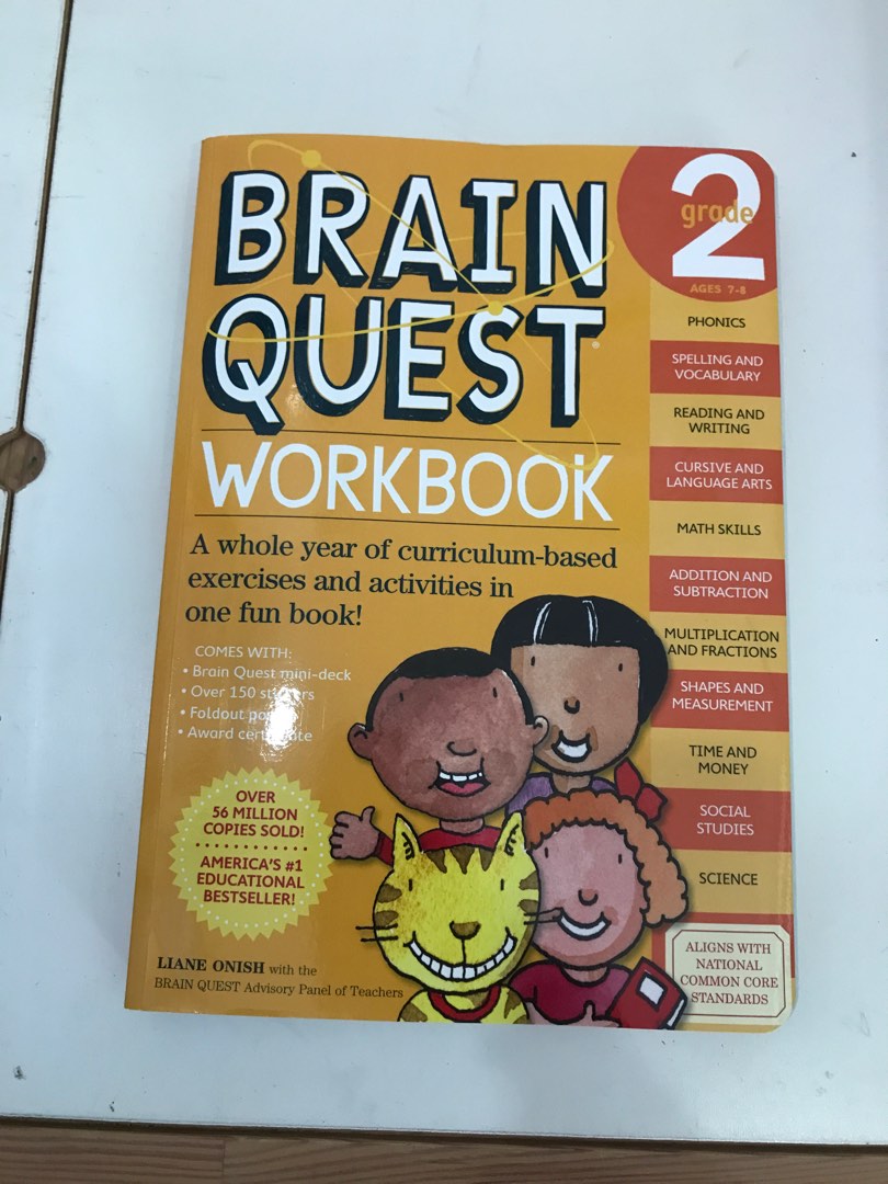 Brain Quest Book and Q&A Cards, Hobbies & Toys, Books & Magazines ...