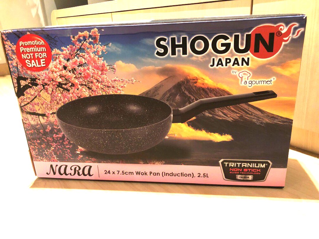 Brand new! Shogun Japan Nara Wok Pan (All Stoves, Non-Stick), Furniture ...