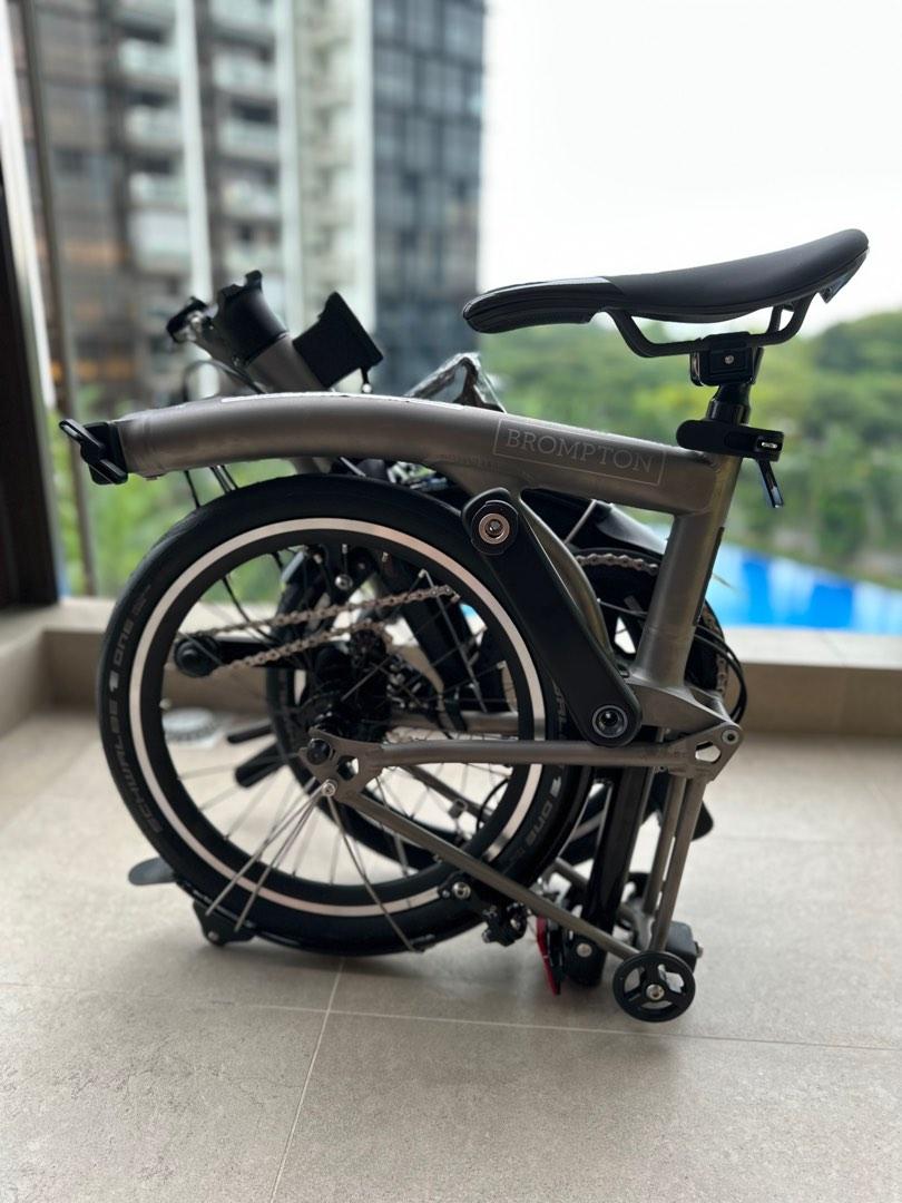 Brompton Titanium T Line (Price reduced), Sports Equipment, Bicycles ...