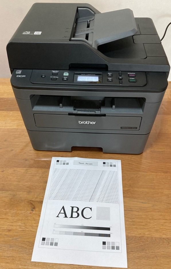 BROTHER 3-in-1 monochrome laser multi-function centre with automatic 2 ...