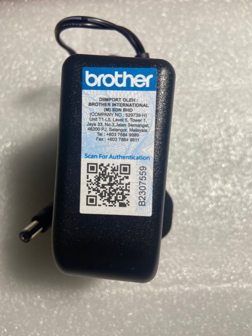 Brother power adapter 9V 2A, Computers & Tech, Printers, Scanners ...