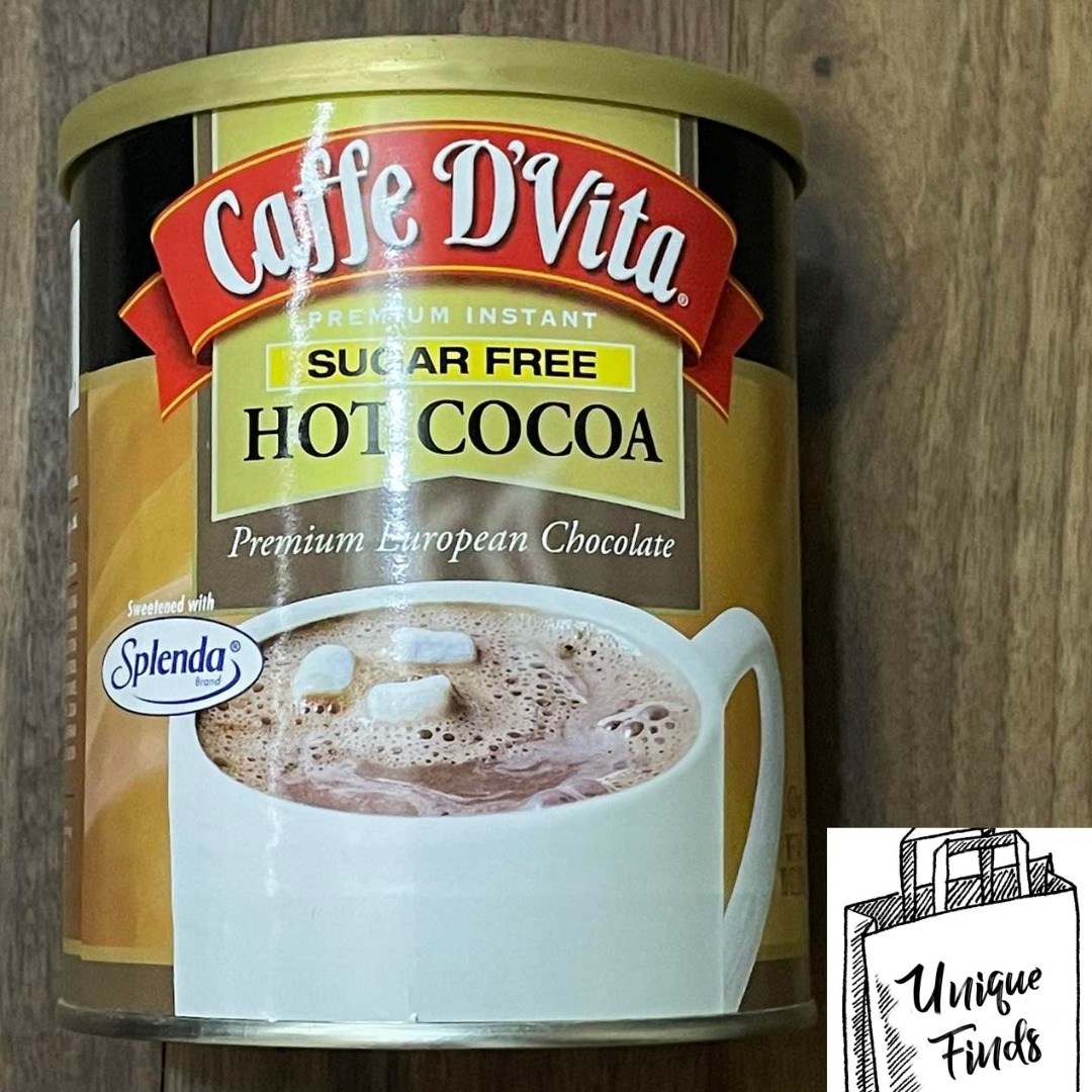 Caffe D'Vita Sugar Free Hot Cocoa | chocolate drink sweetened with ...