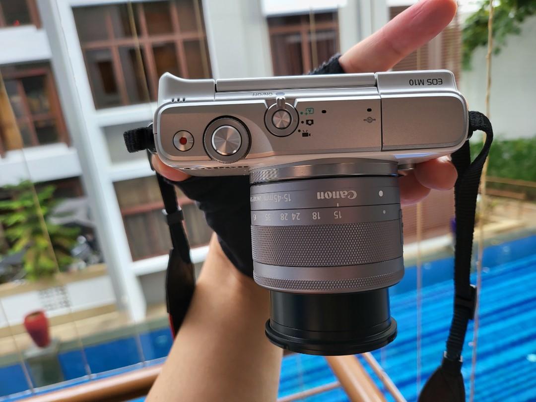 Canon EOS M10 - with original camera jacket and strap, Photography ...