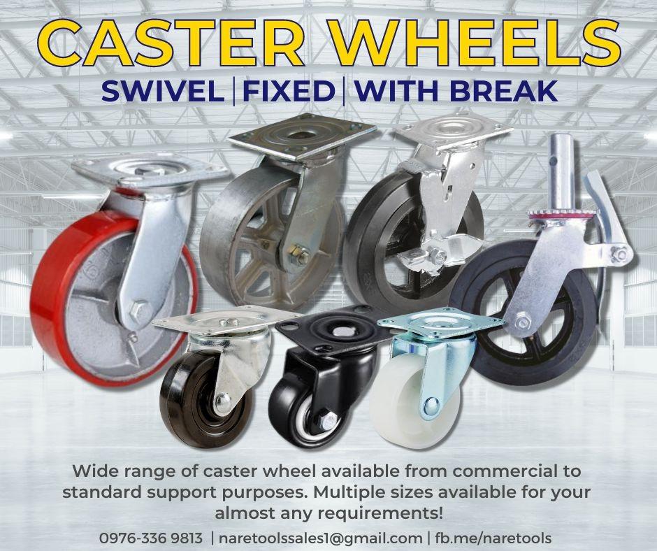 Caster Wheels, Commercial & Industrial, Construction & Building ...