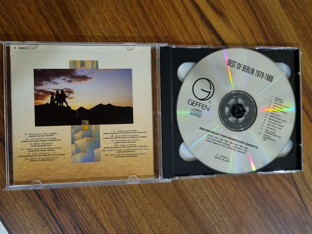 CD Best Of Berlin 1979 - 1988, Hobbies & Toys, Music & Media, CDs & DVDs on Carousell