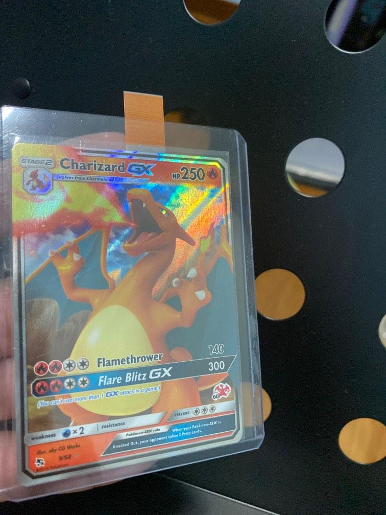 Charizard Gx Burning Shadows, Hobbies & Toys, Toys & Games on Carousell