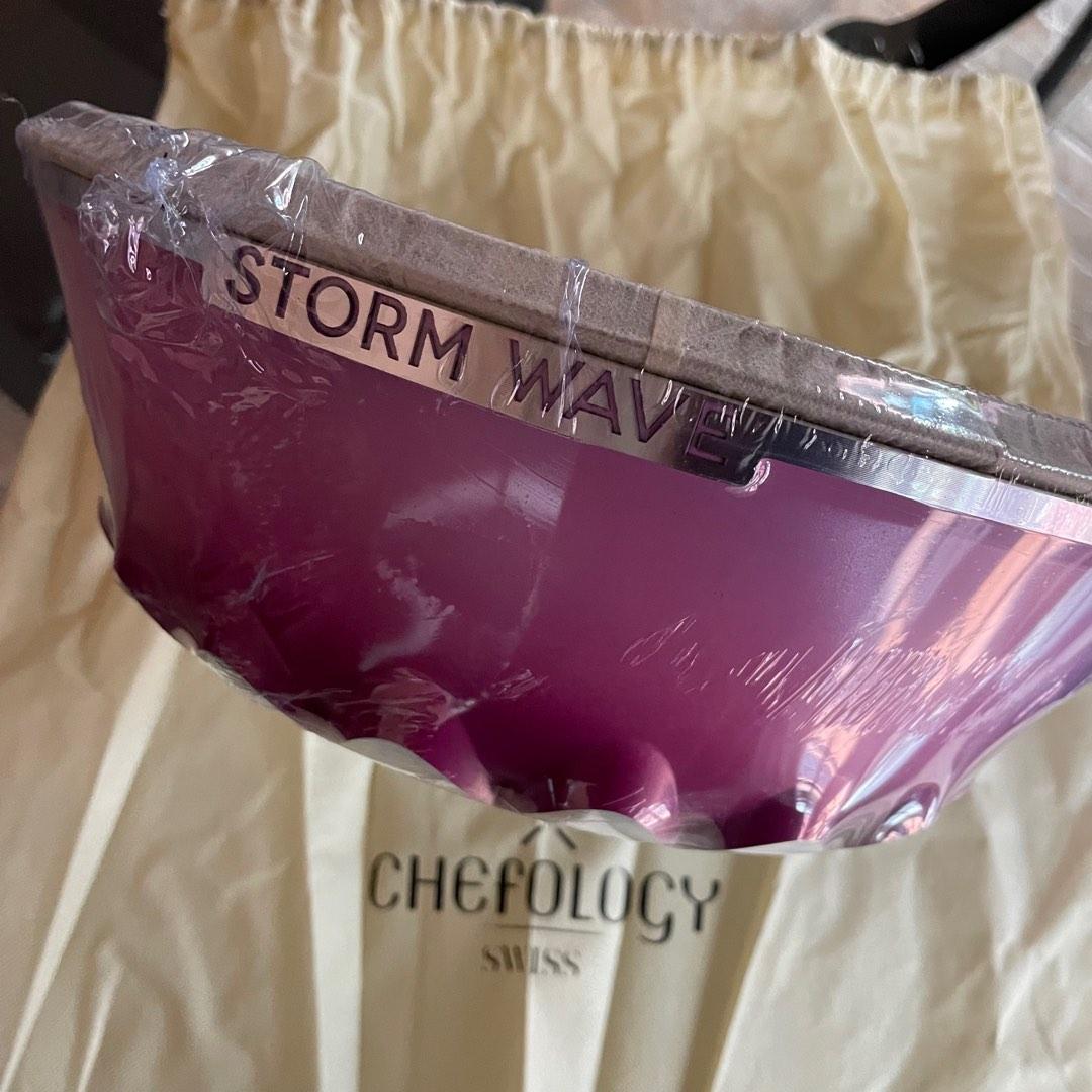 Chefology Swiss Stormwave 28cm wok frying pan, Furniture & Home Living, Kitchenware & Tableware ...