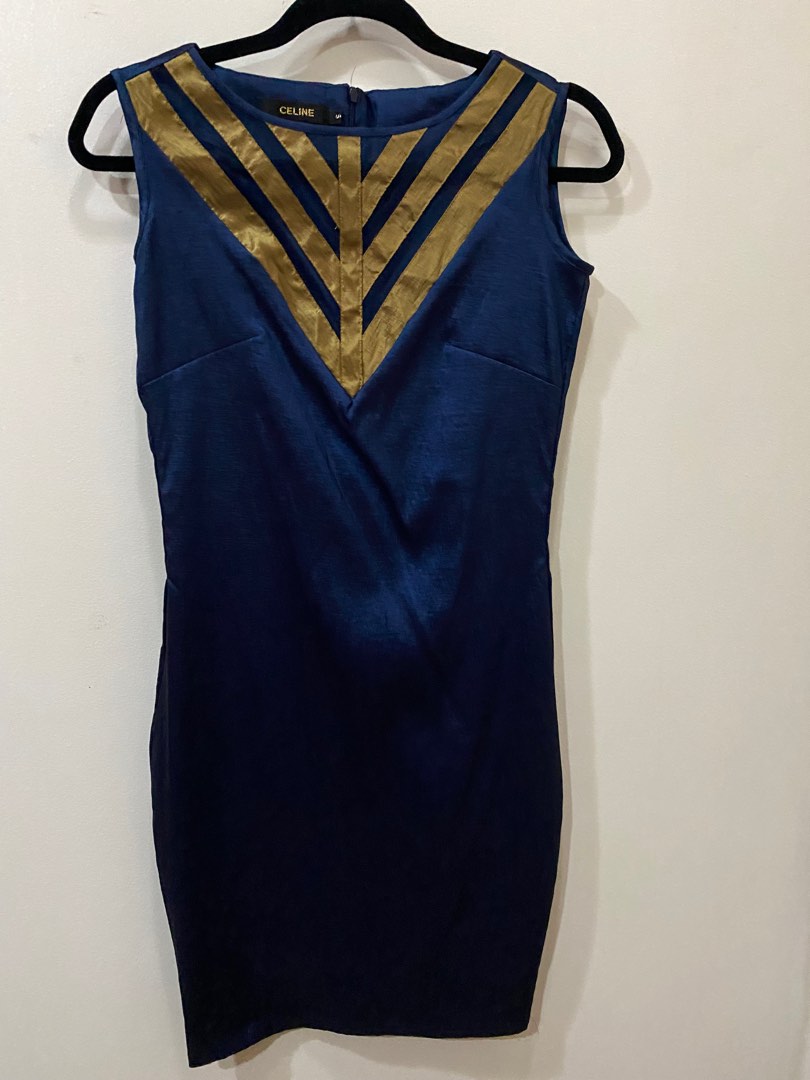 CLN Evening Silk Cocktail Dress, Women's Fashion, Dresses & Sets ...