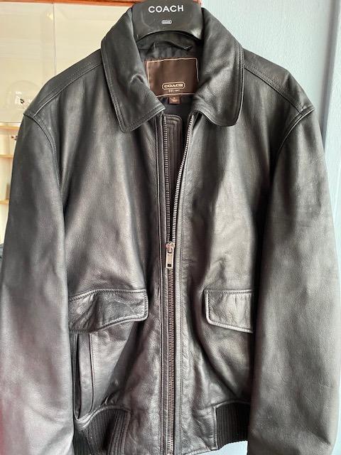 Coach Leather Jacket Men, Men's Fashion, Coats, Jackets and Outerwear ...