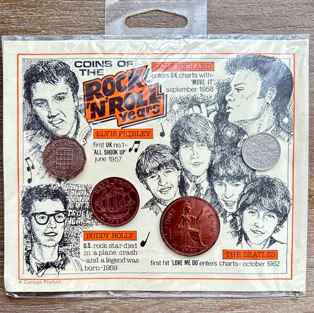 Coins of the Rock ‘n’ Roll years., Hobbies & Toys, Memorabilia ...