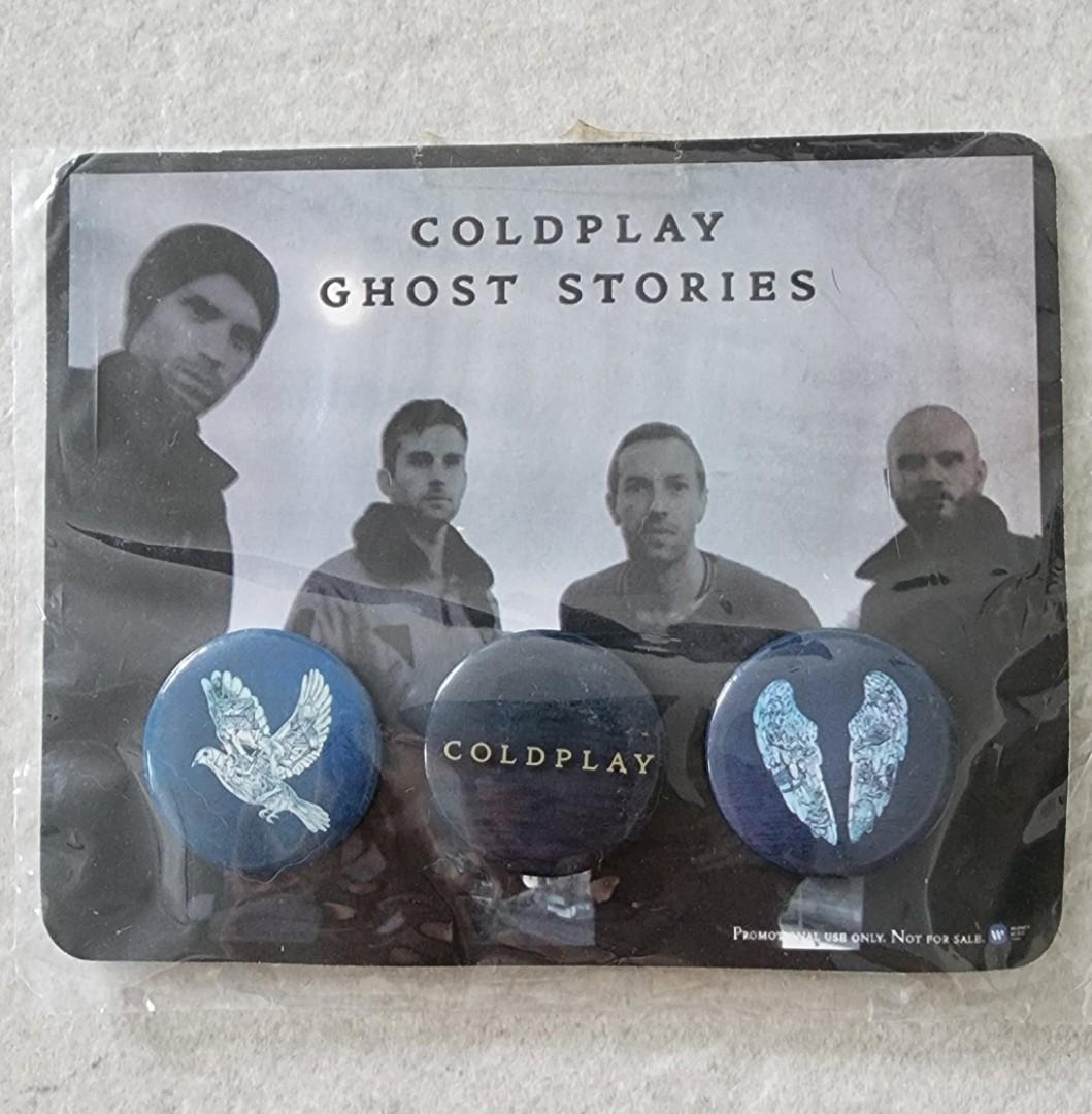 Coldplay "Ghost Stories" badges - official merchandise, Hobbies & Toys ...