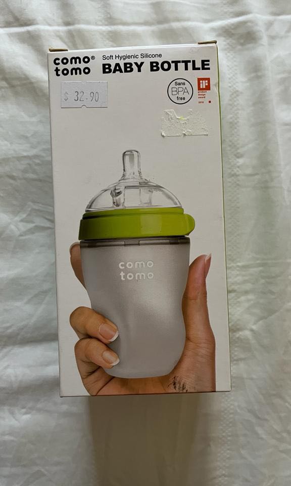 Como Tomo Silicone Baby Bottle, Babies & Kids, Nursing & Feeding, Breastfeeding & Bottle Feeding ...