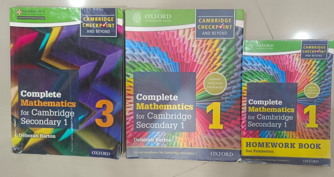 Complete Mathematics for Cambridge Secondary 1 Book 3, Hobbies & Toys ...