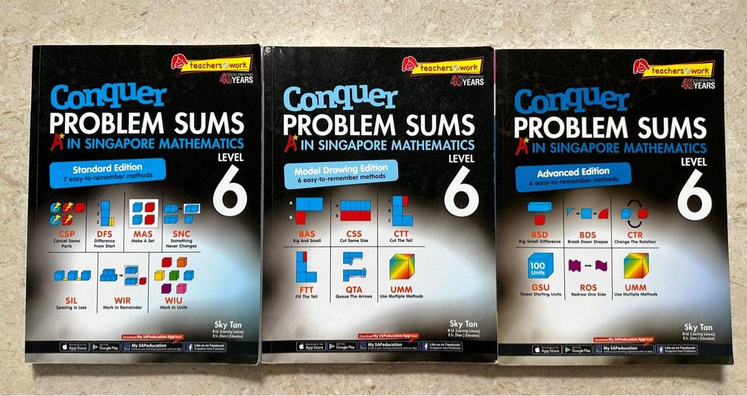 Conquer problem sums (P6 mathematics), Hobbies & Toys, Books ...