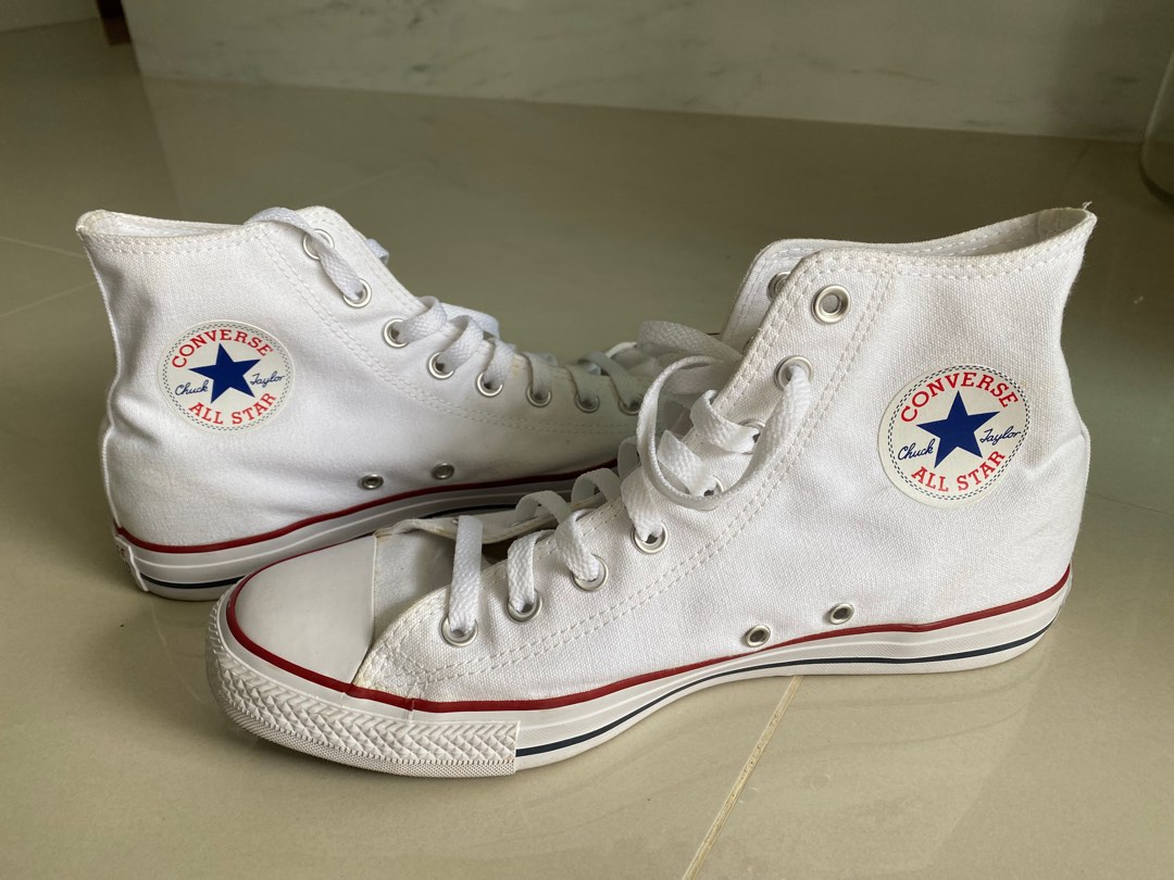 Converse Chuck Taylor All Star High Cut - White - Unisex UK 9, Men's ...