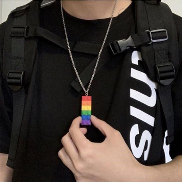 Cutie Pie NuNew LGBT Rainbow Lego Necklace, Hobbies & Toys, Memorabilia ...