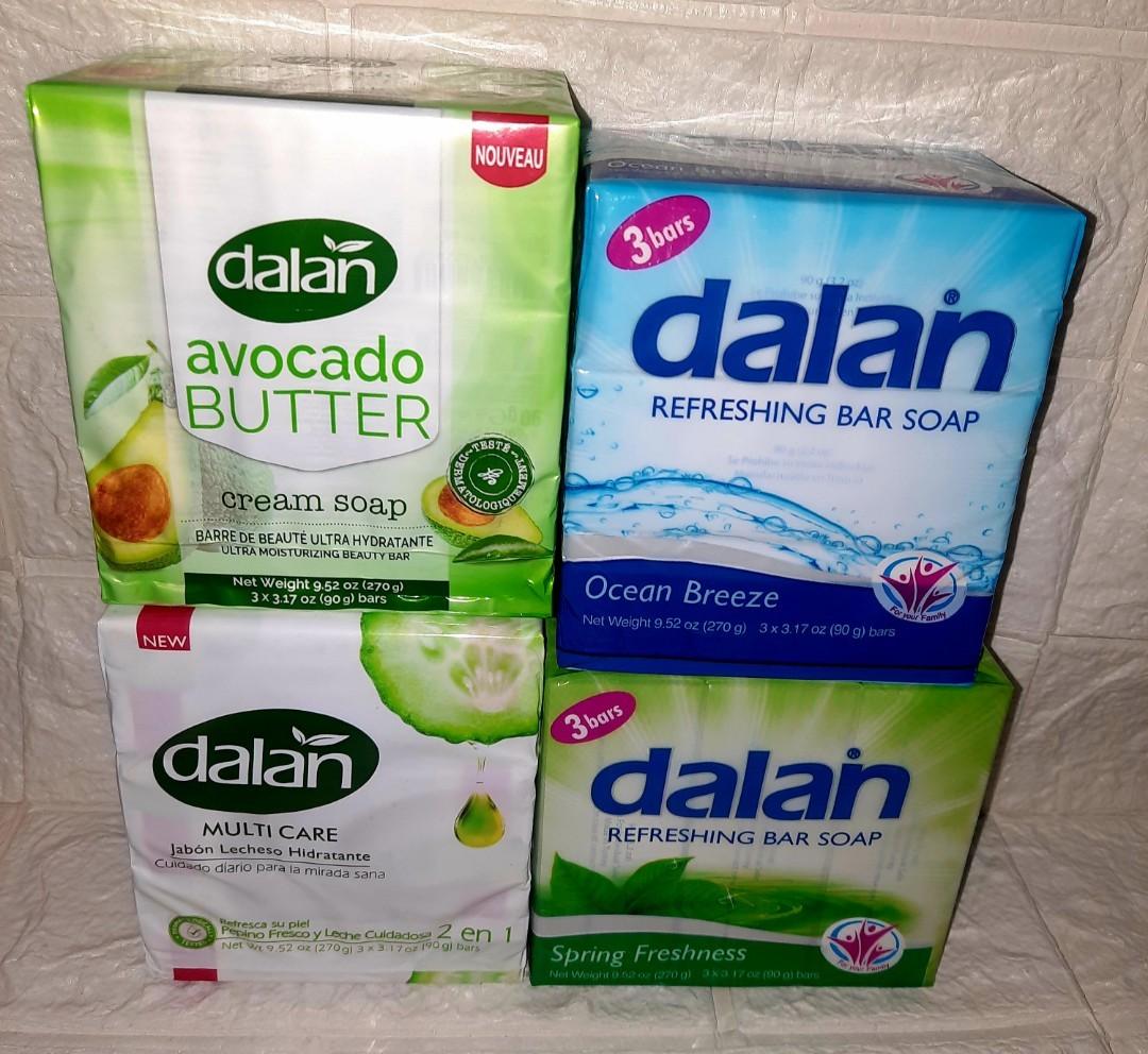 Dalan Refreshing Bar Soap 3-pc Pack (90g x 3 bars) Made in Turkey ...