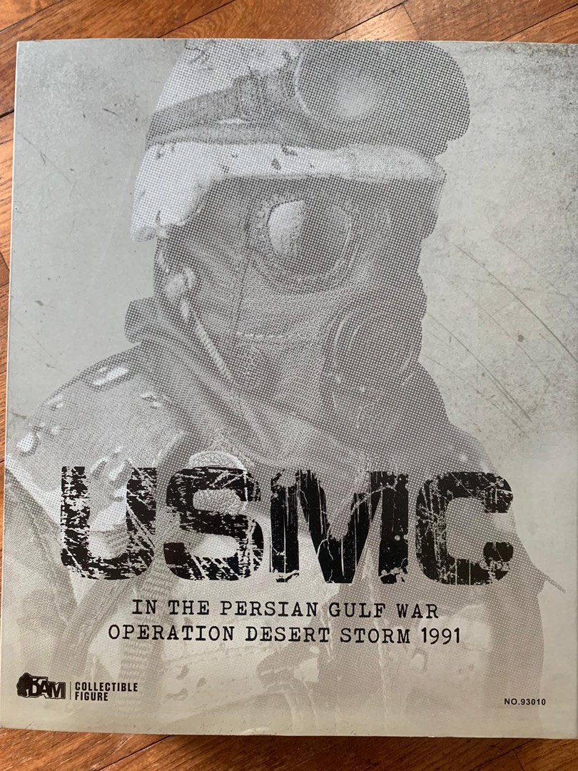 DAM Toys 1/6 scale USMC in the Persian gulf war operation dessert storm ...