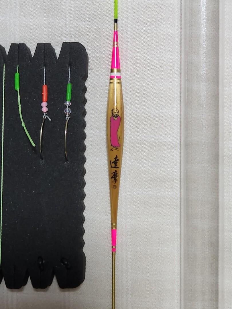 Damo 達摩 Long Float Prawning Pre-Tied Main Line Set, Sports Equipment ...