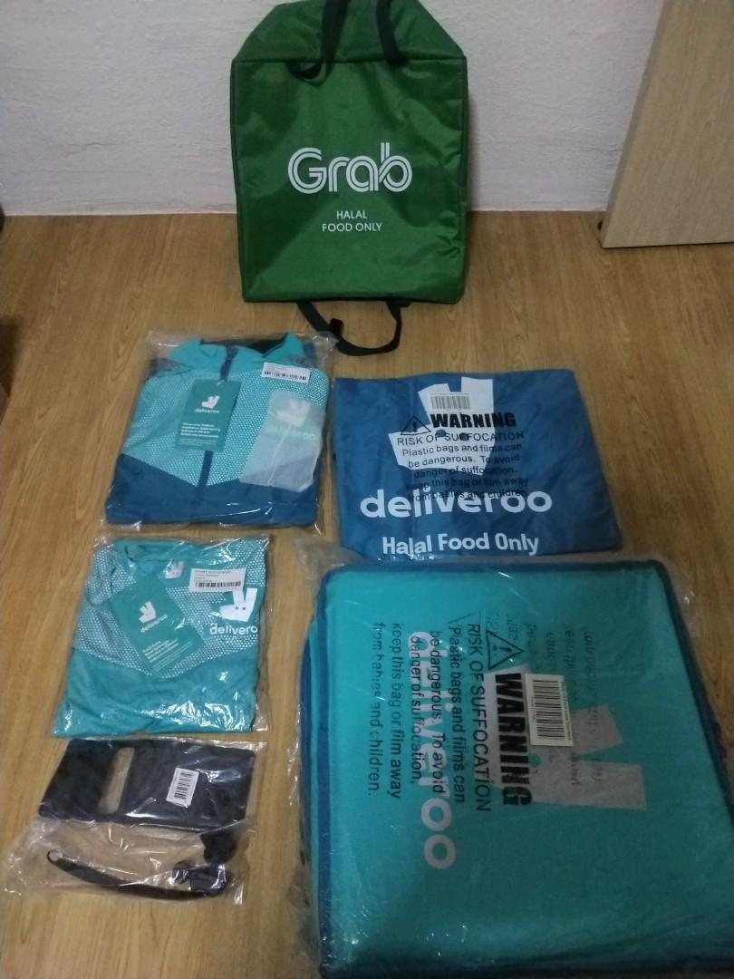 GRAB & Deliveroo kit(NEW), Motorcycles, Motorcycle Accessories on Carousell