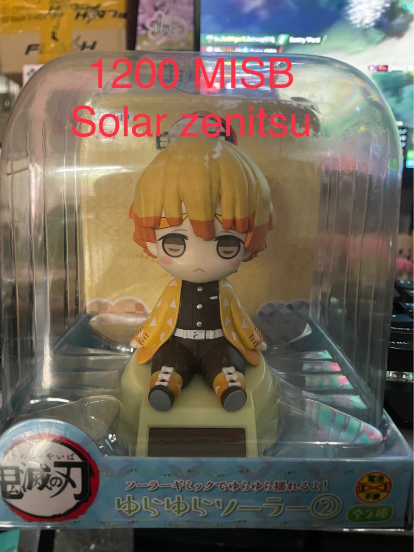 Demonslayer zenitsu anime solar brand new misb , Hobbies & Toys, Toys ...
