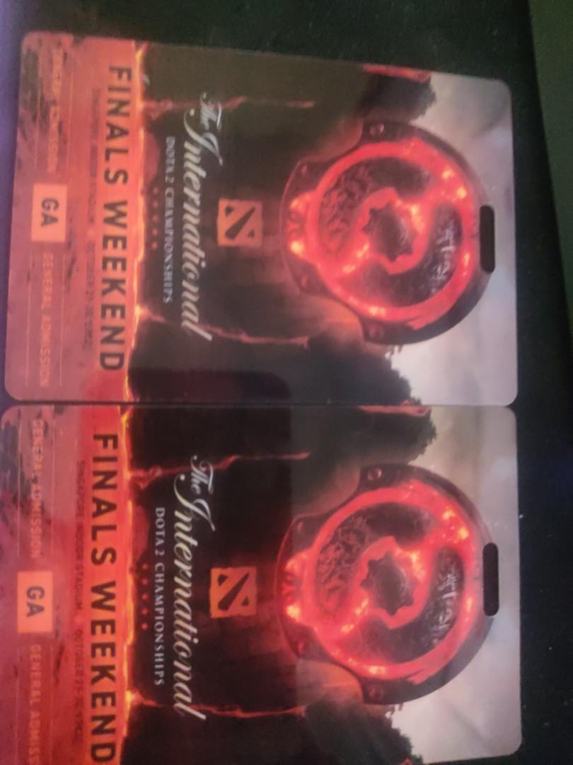 Dota 2 final ticket 29&30oct, Tickets & Vouchers, Event Tickets on ...