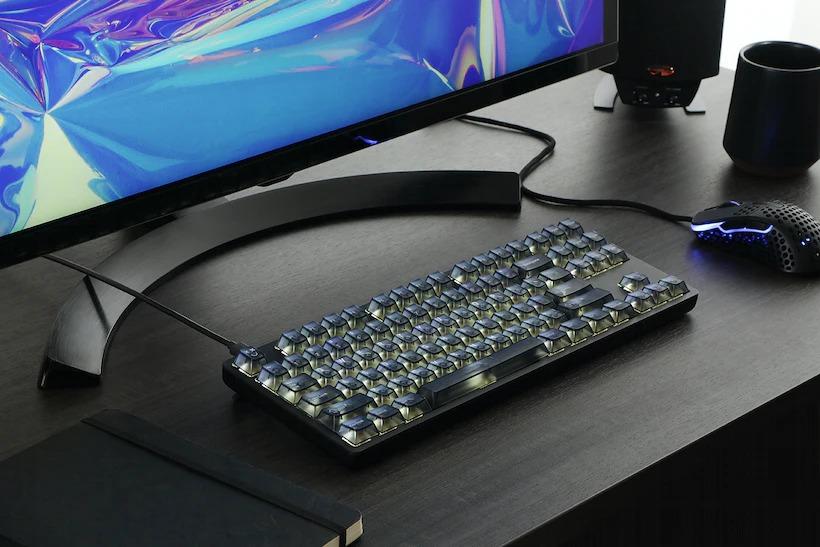 Drop + MiTo Keysterine Keycap Set (Arctic) | Cherry | Transparent ABS ...