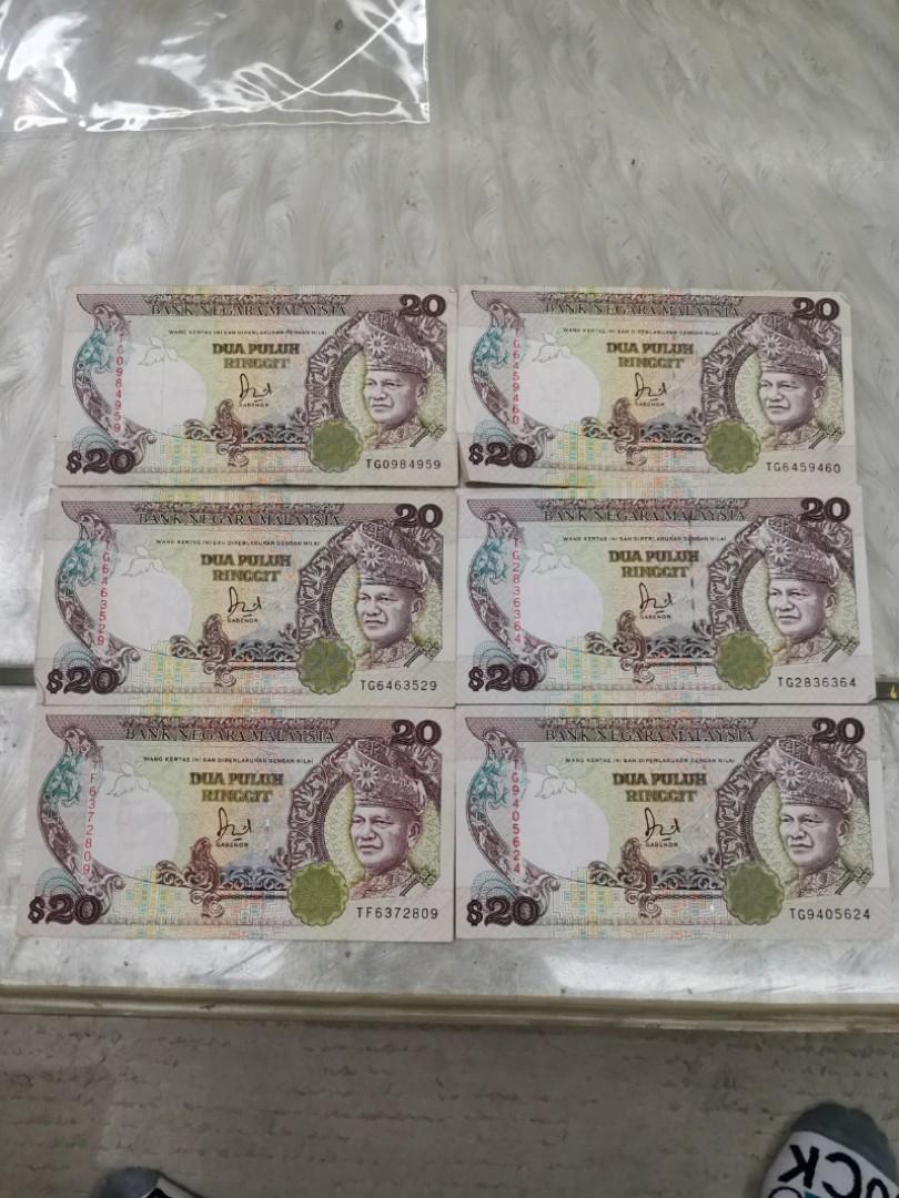 Duit Lama RM20, Hobbies & Toys, Collectibles & Memorabilia, Currency on ...