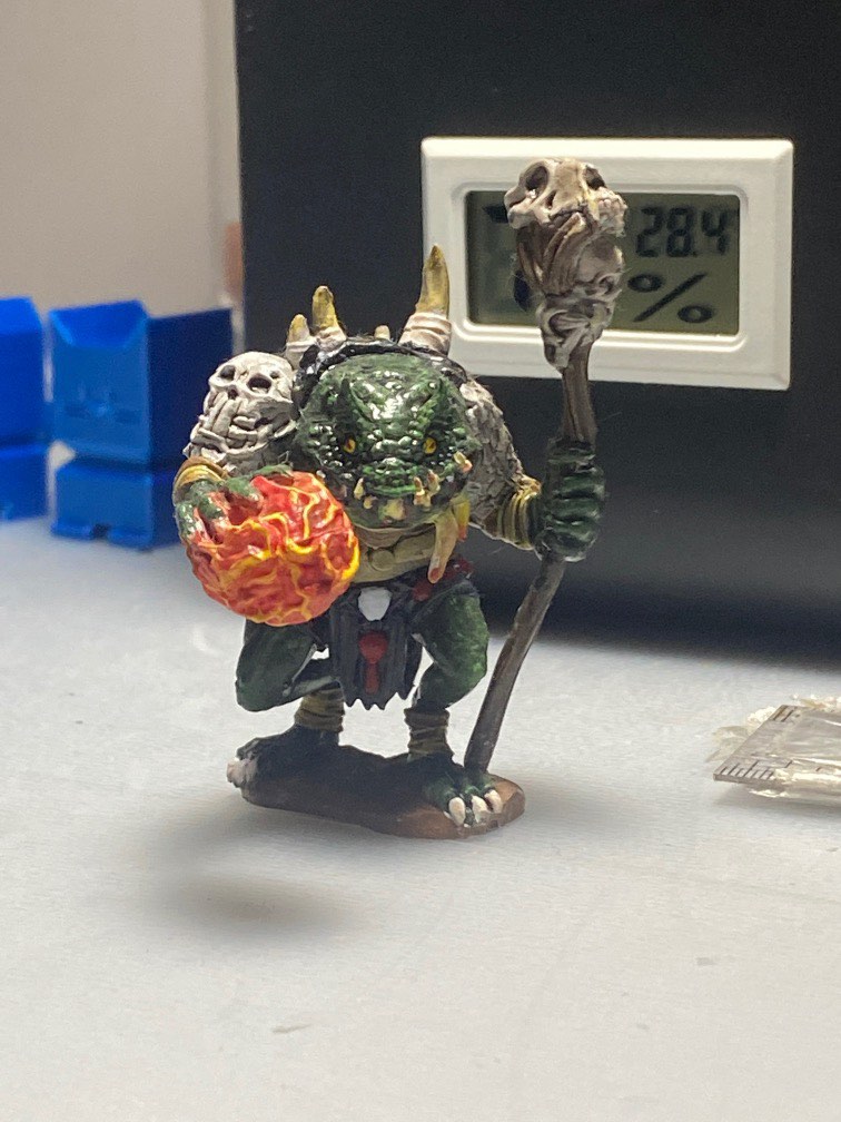 dungeons and dragons d&d slaad monster miniature mini well painted ...