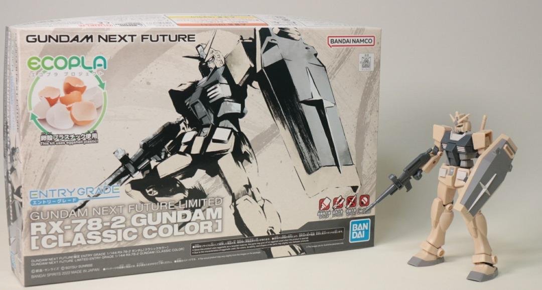 Ecopla GUNDAM NEXT FUTURE Limited EG 1/144 RX-78-2 Gundam (Classic ...
