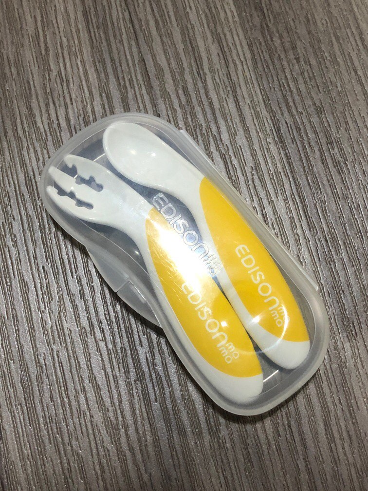 Edison Mama Japan Spoon and Fork, Babies & Kids, Nursing & Feeding ...