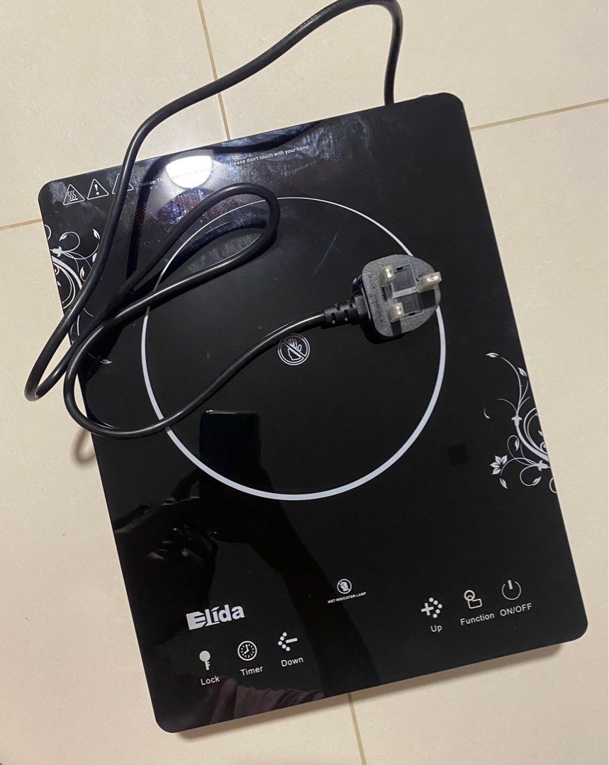 Elida ceramic cooker with pot & lid, TV & Home Appliances, Kitchen ...