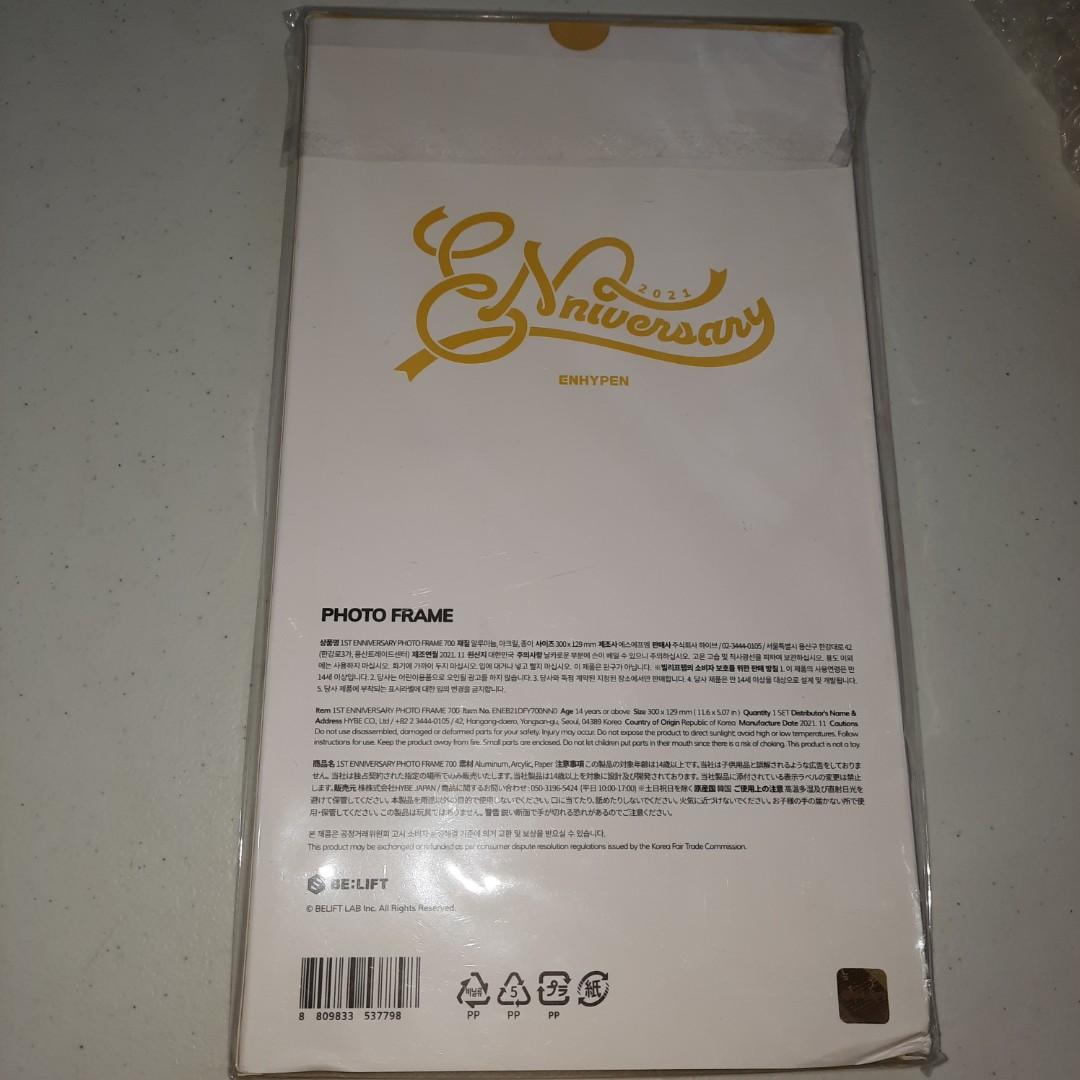 ENHYPEN ENNIVERSARY 2021 PHOTO FRAME LIMITED EDITION, Hobbies & Toys ...
