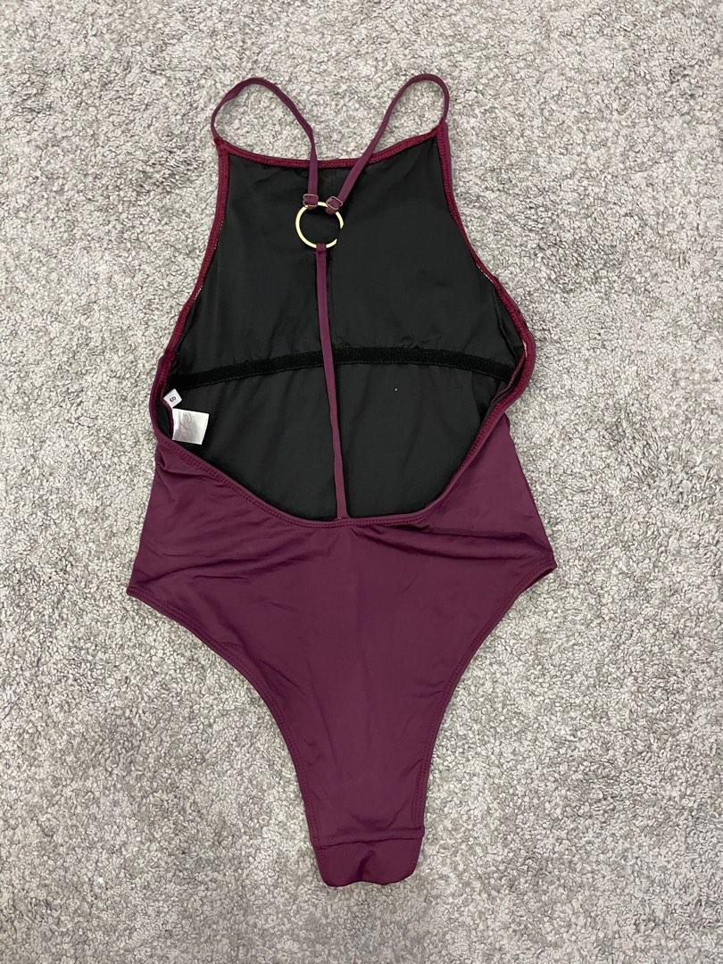Ete Style one piece high cut swimsuit, Women's Fashion, Swimwear ...