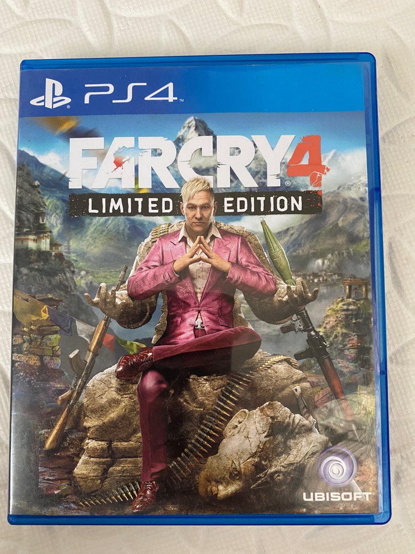 Far Cry 4 limited edition, Video Gaming, Video Games, PlayStation on Carousell