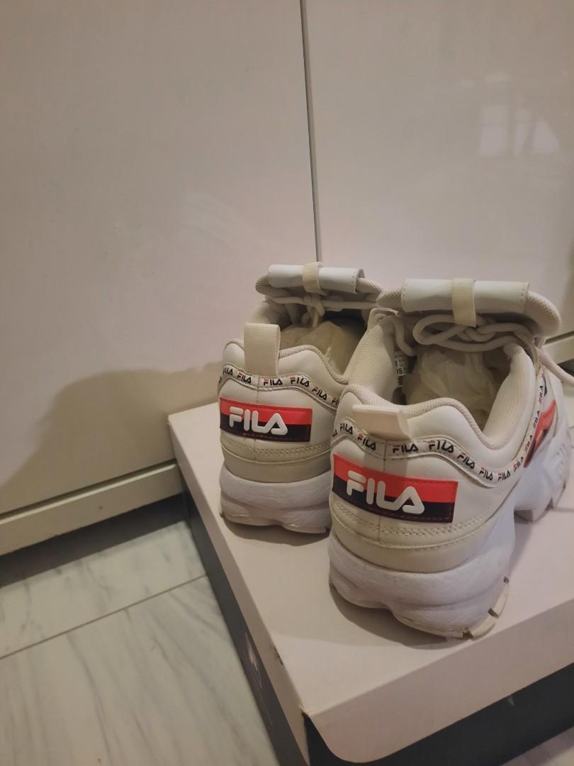 Fila Crossover Disruptor 8 Letter, Men's Fashion, Footwear, Sneakers on Carousell