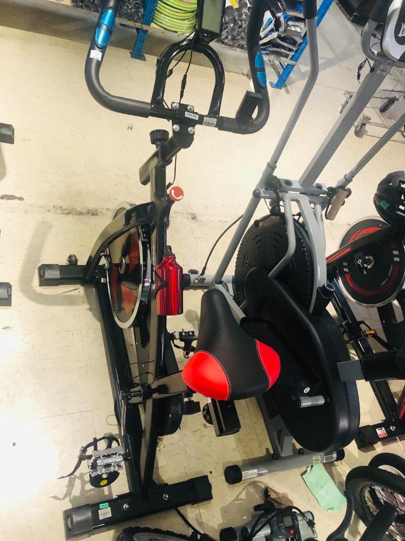 FLYWHEEL EXERCISE SPIN BIKE, Sports Equipment, Exercise & Fitness ...