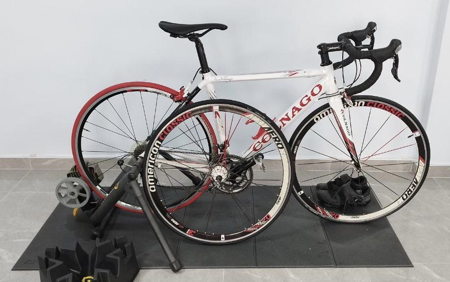 Colnago Air road bicycle + American Classic 420 Wheels, Sports Equipment, Bicycles & Parts ...