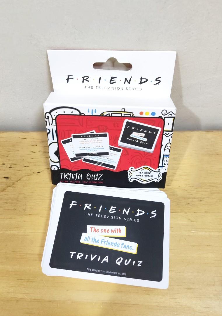 FRIENDS The Television Series Trivia Quiz Cards New Game, Hobbies ...