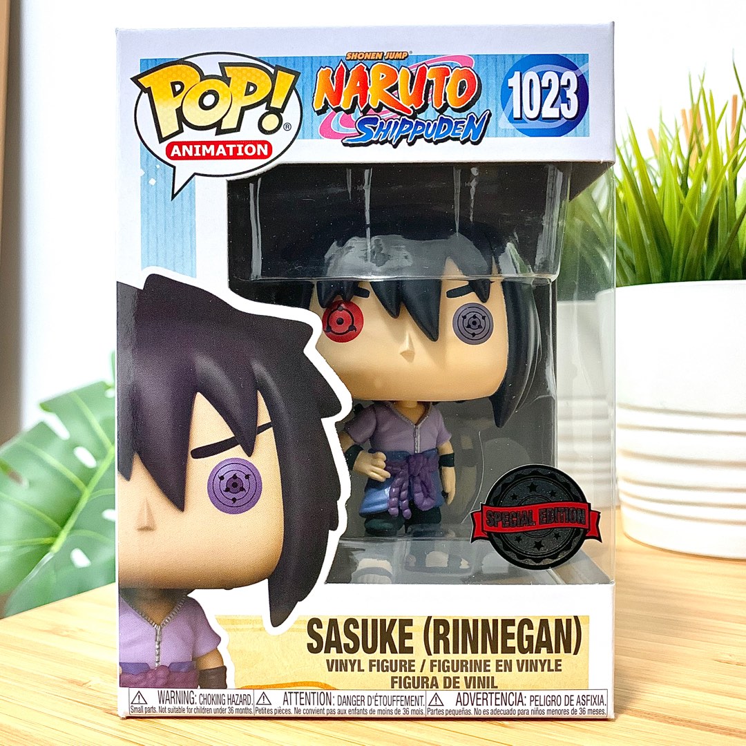 Funko Pop Naruto Shippuden Sasuke Uchiha (Rinnegan) Pop Figure (Special ...