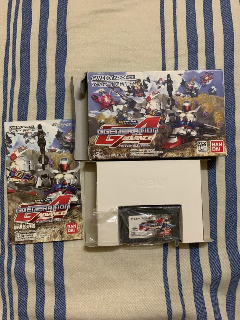 GAMEBOY ADVANCE SD GUNDUM G GENERATION, Video Gaming, Video Game ...